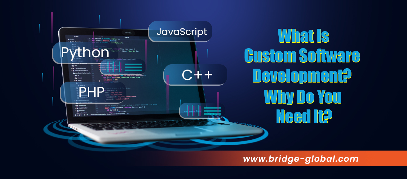 What is custom software development? | Bridge Global