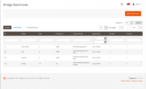 Magento 2 Batch Code Extensions -Bridge Store