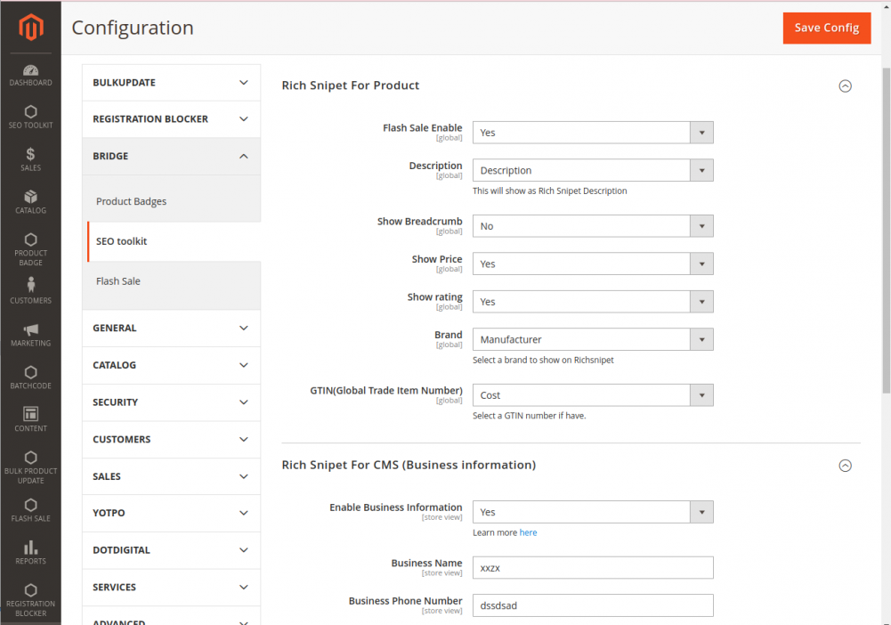 Magento 2 SEO Toolkit - Bridge Store